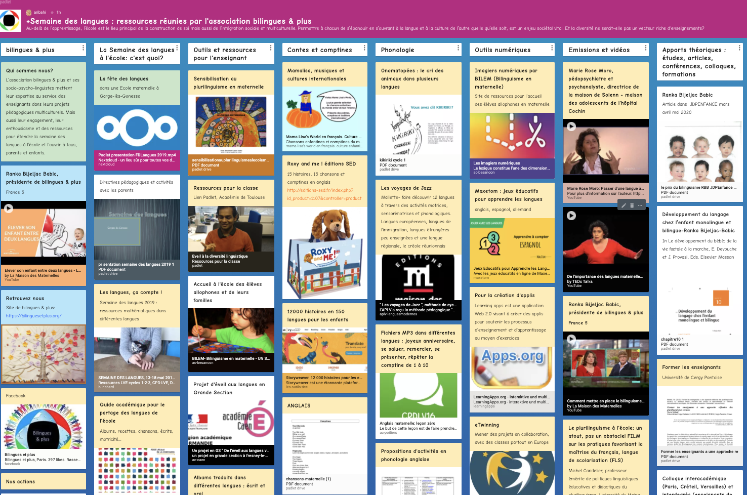 Le Fil Plurilingue est lancé – bilingues & plus